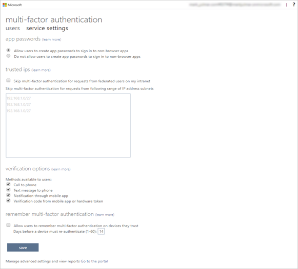 Create A Secure Azure Active Directory For Users With Multi-Factor Authentication On Azure Portal